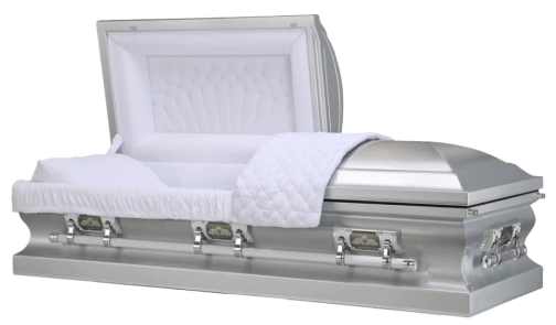 Mystic Silver | Minnick Caskets - Stainless Steel